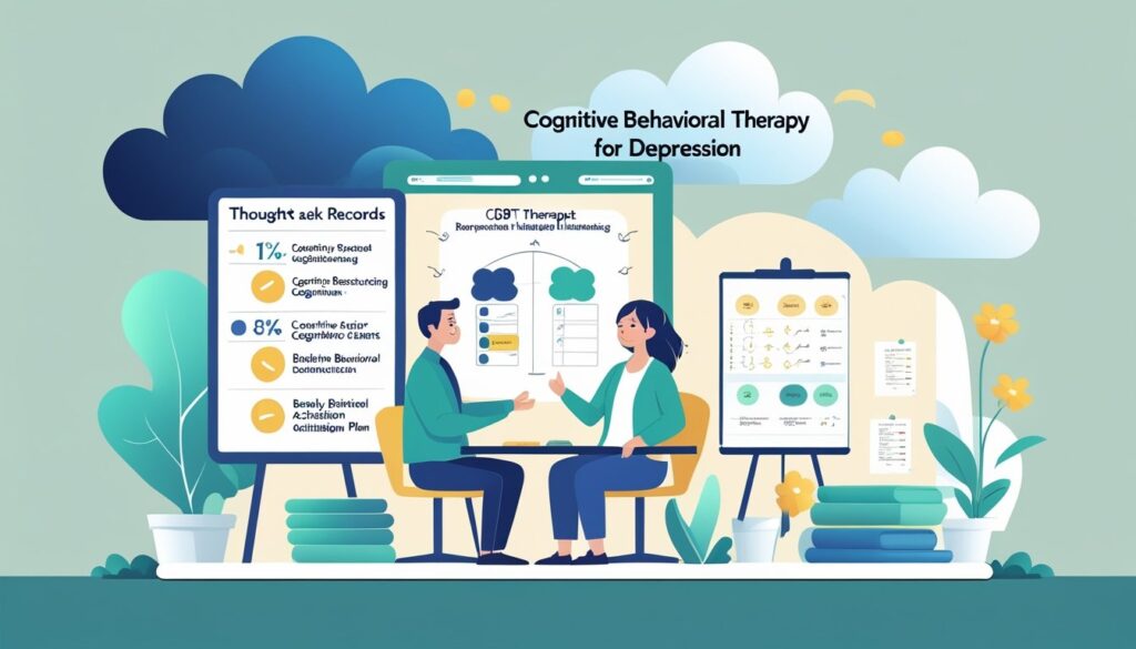 Cognitive Behavioral Therapy Techniques for Depression: Practical ...