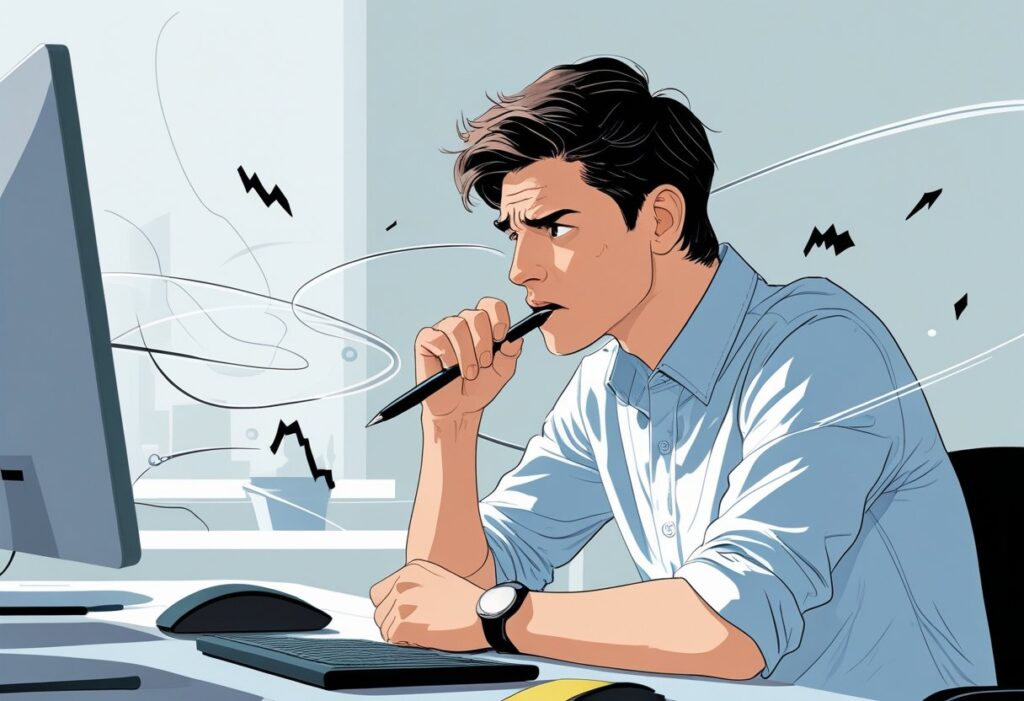 Why Anxious People Chew Pens or Sleeves: Understanding the Behavior ...